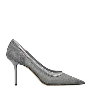 JIMMY CHOO Pointed-toe High Heels - Grey