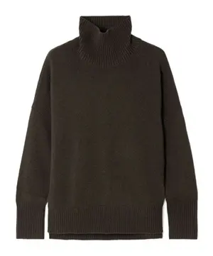 LISA YANG Turtleneck Sweater - Brown