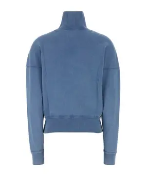 Isabel Marant Étoile Ross Half-zip Sweatshirt - Light Blue