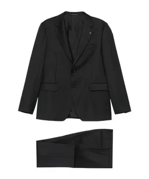 Tagliatore Single-breasted Suit - Black