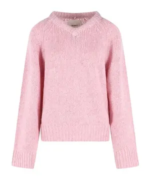 LISA YANG Long-sleeved Sweater - Pink