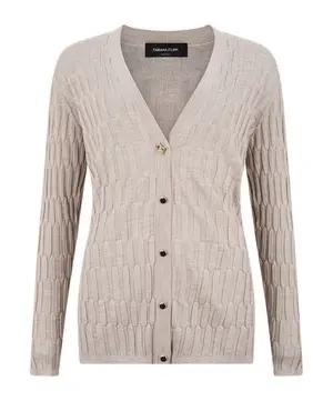 Fabiana Filippi Long-sleeved Knitted Cardigan - Casha