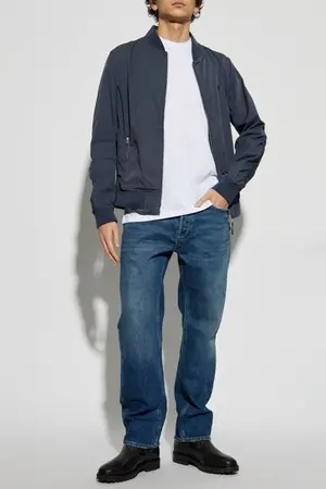 ALLSAINTS Logo-embroidered Bomber Jacket