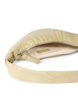 LEMAIRE Small Smooth Leather Bag - Nude