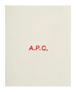 A.p.c. Oliver Logo T-shirt - Cream
