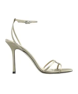 JIMMY CHOO Leo 100 Strappy Heeled Sandals - No