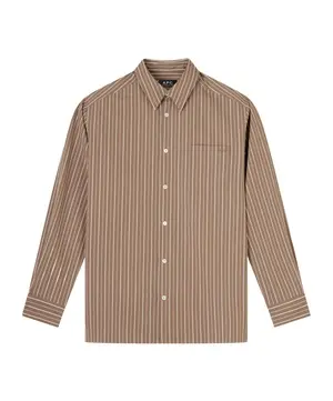 A.p.c. Malo Striped Shirt