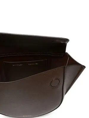 WANDLER Mini Hortensia Leather Tote Bag - Black
