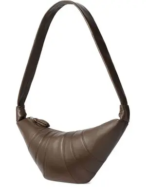 LEMAIRE Croissant Shoulder Bag - Black