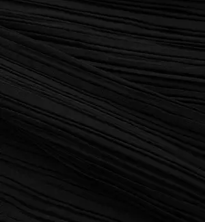 Dior Pleated Halter Top With Oversized Bow