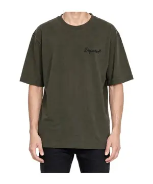 Dsquared2 Logo-embroidered T-shirt
