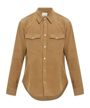 Isabel Marant Étoile Long-sleeved Shirt - Camel-colored