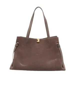 Yuzefi Gyoza Suede Knotted-strap Tote Bag - No