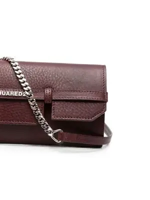 Dsquared2 Logo-appliqué Clutch Bag