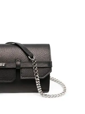 Dsquared2 Logo-appliqué Clutch Bag