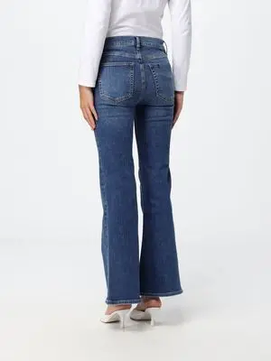 FRAME Faded-effect Flared-leg Jeans - Blue