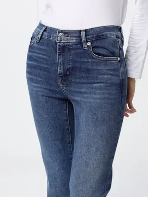 FRAME Faded-effect Flared-leg Jeans