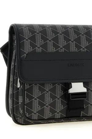 Lacoste Monogram Flap Messenger Bag