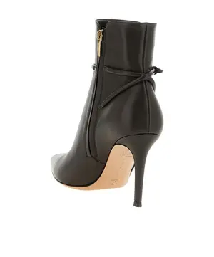 GIANVITO ROSSI Jungle Mamba Stiletto Ankle Boots