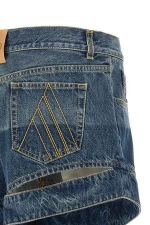 Attico Cut-out Shorts