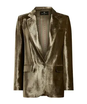 Etro Velvet Jacket - Brown