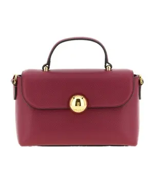 Furla Leather Tote Bag - Red