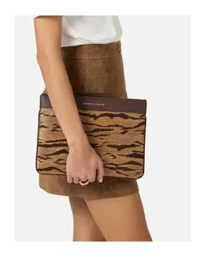 Elisabetta Franchi Printed Clutch