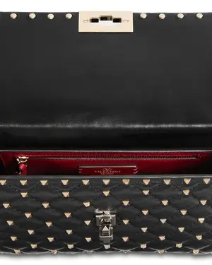 Valentino Garavani Medium Studded Leather Shoulder Bag
