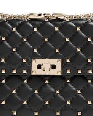 Valentino Garavani Medium Studded Leather Shoulder Bag