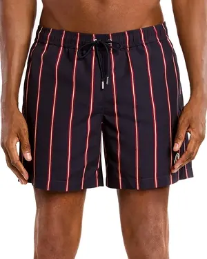 Moncler Swim Trunks - Blue/ Red