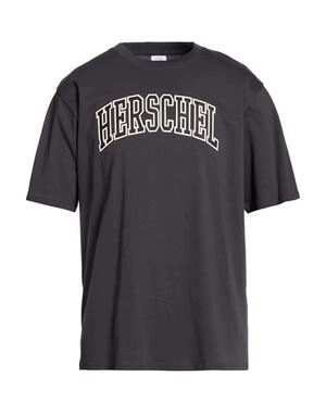 Herschel Supply Co. T-shirt Charcoal Size Cotton - Grey