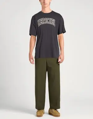Herschel Supply Co. T-shirt Charcoal Size Cotton