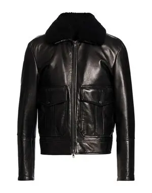 SALVATORE SANTORO Jacket Size Ovine Leather