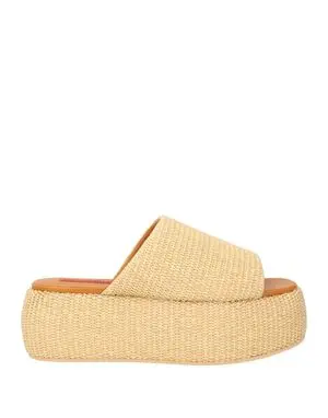 SIMONMILLER Sandals Size Natural Raffia