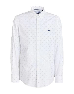 HARMONT & BLAINE Shirt Size Cotton - White