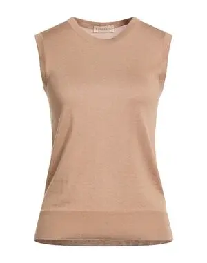 PUROTATTO Sleeveless Silk & Cashmere Knit Top