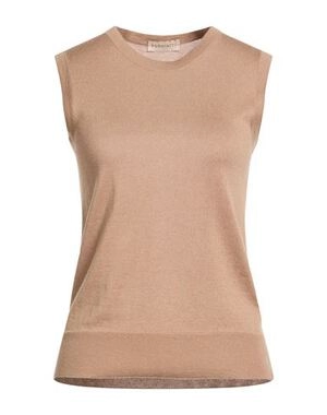 PUROTATTO Sweater Size Silk, Cashmere - Camel