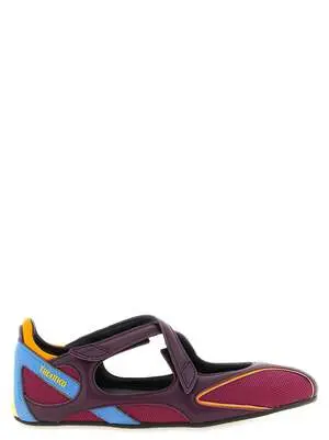 Attico Floor 01' Ballet Flats - Multicolor