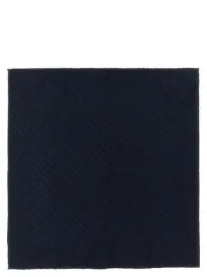 Brunello Cucinelli Regimental Pocket Clutch - Blue