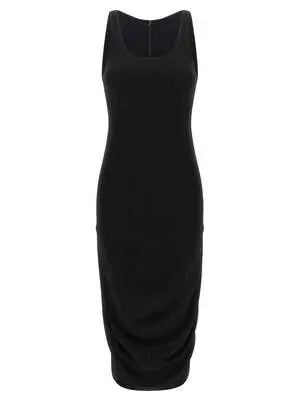 Jacquemus La Robe Regata Midi Dress - Black