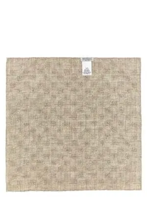 Brunello Cucinelli Double-face Pocket Clutch In Silk - Multicolor
