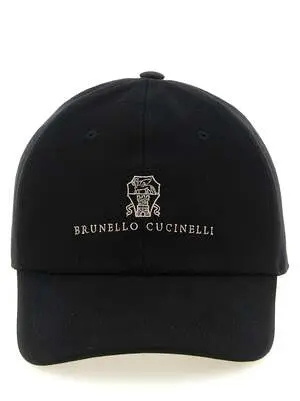 Brunello Cucinelli Baseball Cap - Black