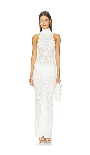 Delfi Sylvia Dress - White