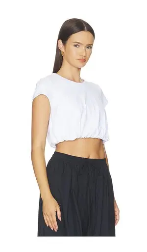 Susana Monaco Crew Blouson Top