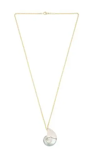 Shashi Pendant Necklace In Brown - Multi