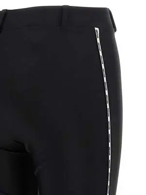 Moschino Leggings With Side Logo Band - Multicolor
