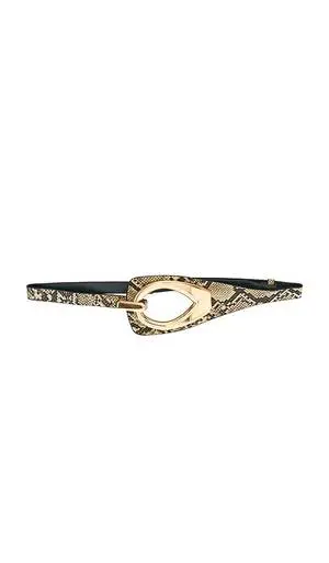 8 Other Reasons Belt With Gold Hardware In Multi - Snake