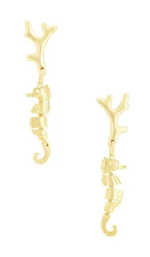 Brinker & Eliza Tidal Earrings In Metallic