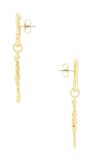 Brinker & Eliza Tidal Earrings In Metallic