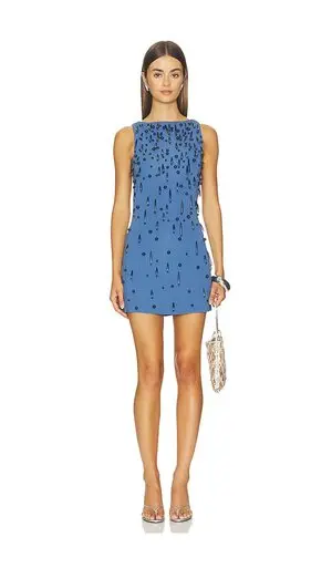Cult Gaia Embellished Mini Dress - Tide